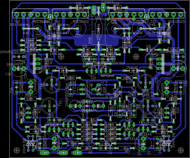 Leach Amplifier Schematic The Leach Amp 200w Amplifier